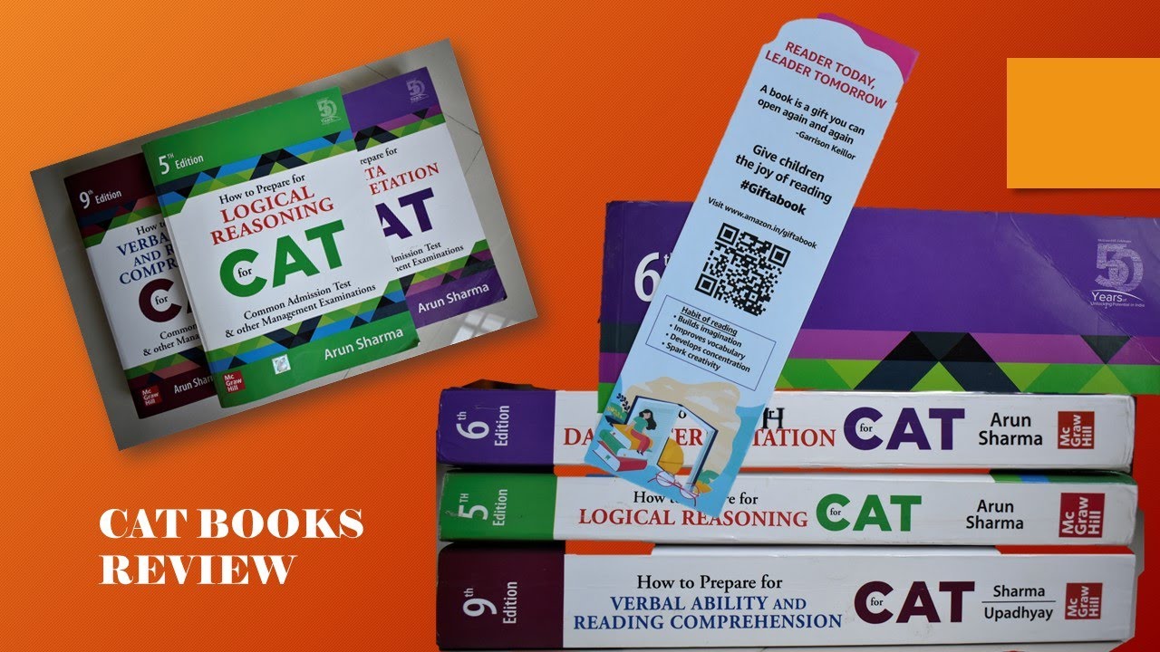 Best Books for CAT | Books by ARUN SHARMA | Book Review - YouTube