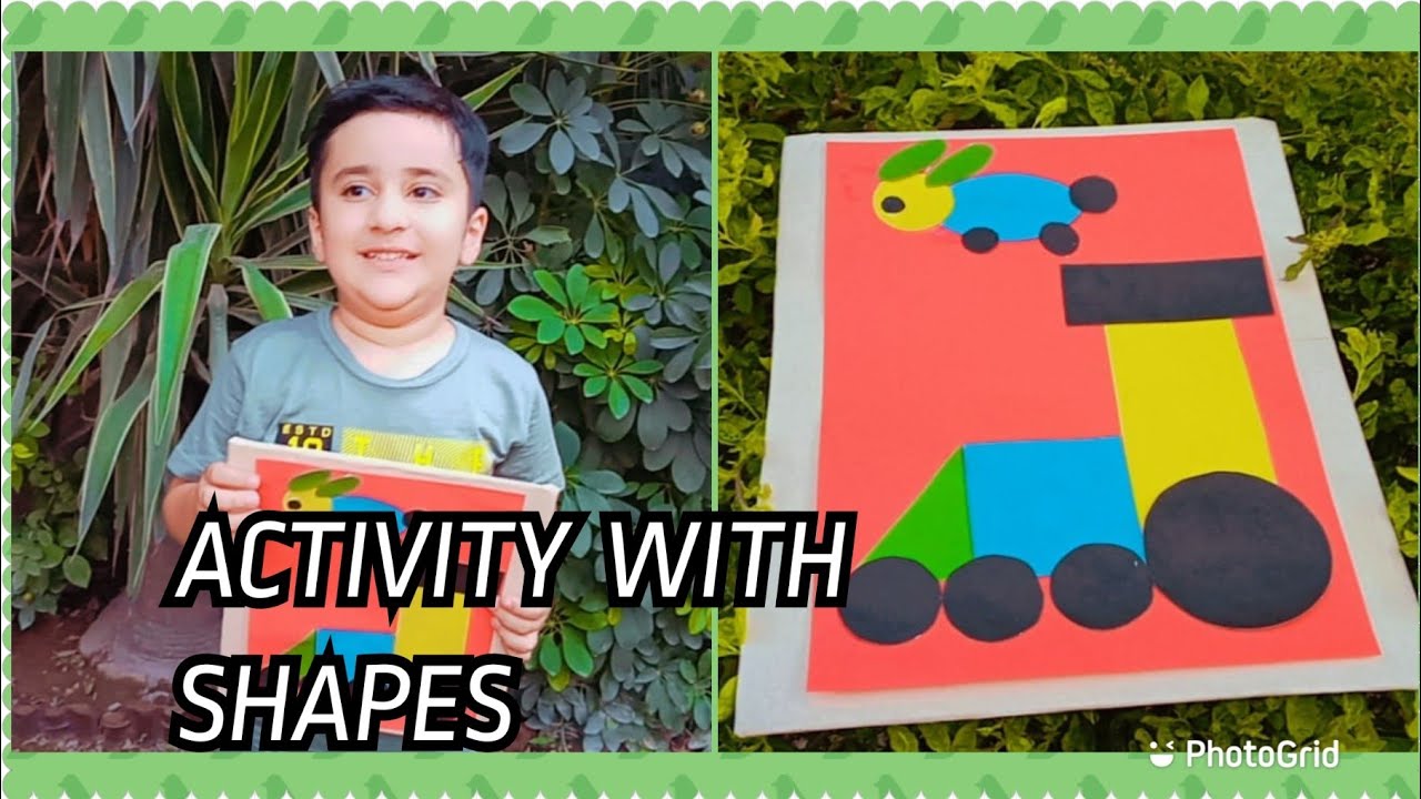 ACTIVITY WITH SHAPES | LEARN AND FUN WITH BOO - YouTube