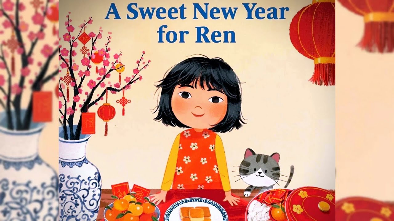 【英文故事频道】🍜🎈🎉🎎A Sweet New Year for Ren | Michelle Sterling | dung Ho ...