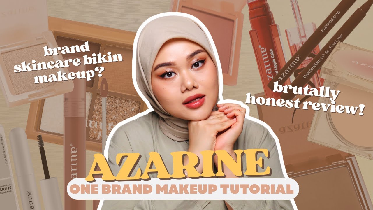 NYOBAIN SEMUA MAKEUP AZARINE!!! Sedih banget deh… - YouTube