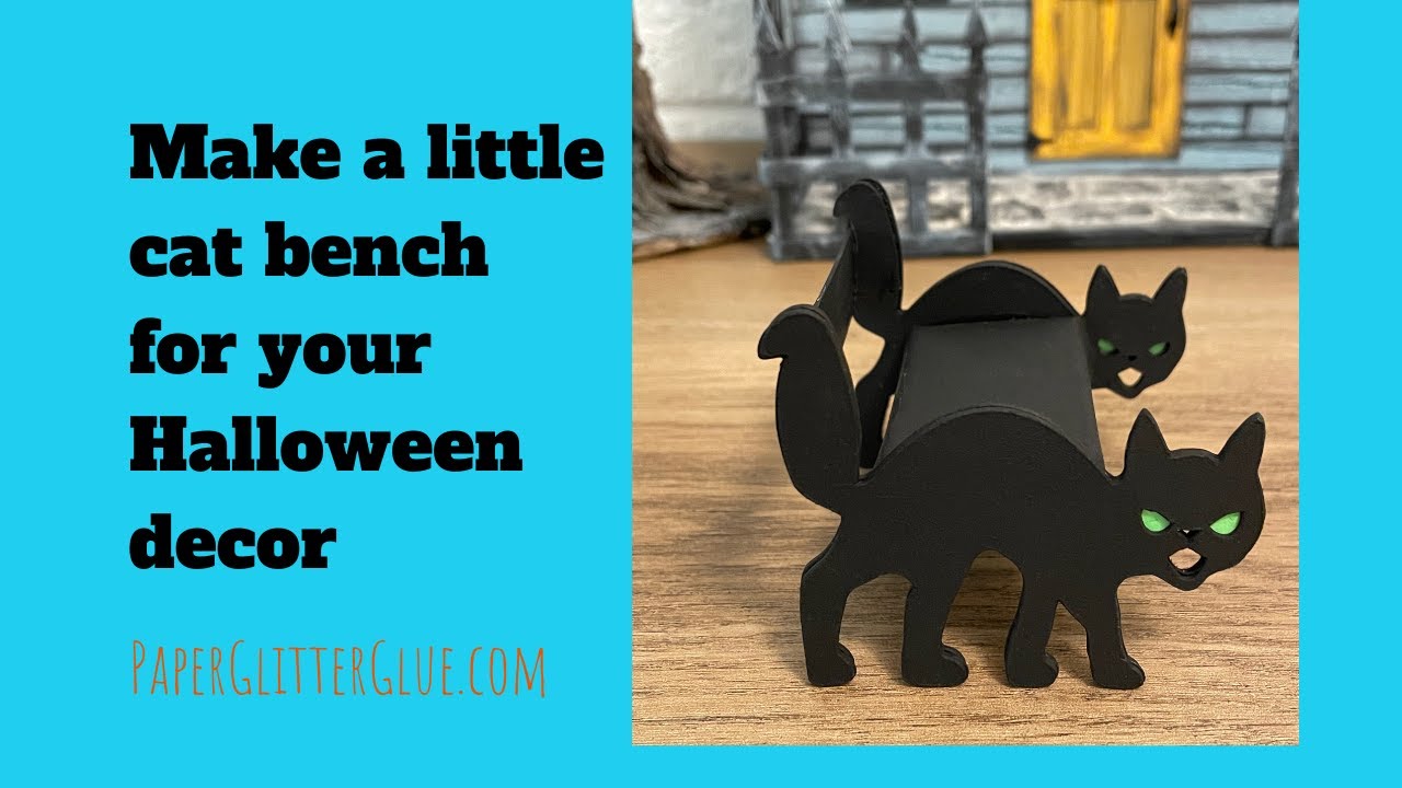 Miniature Cat Bench - YouTube