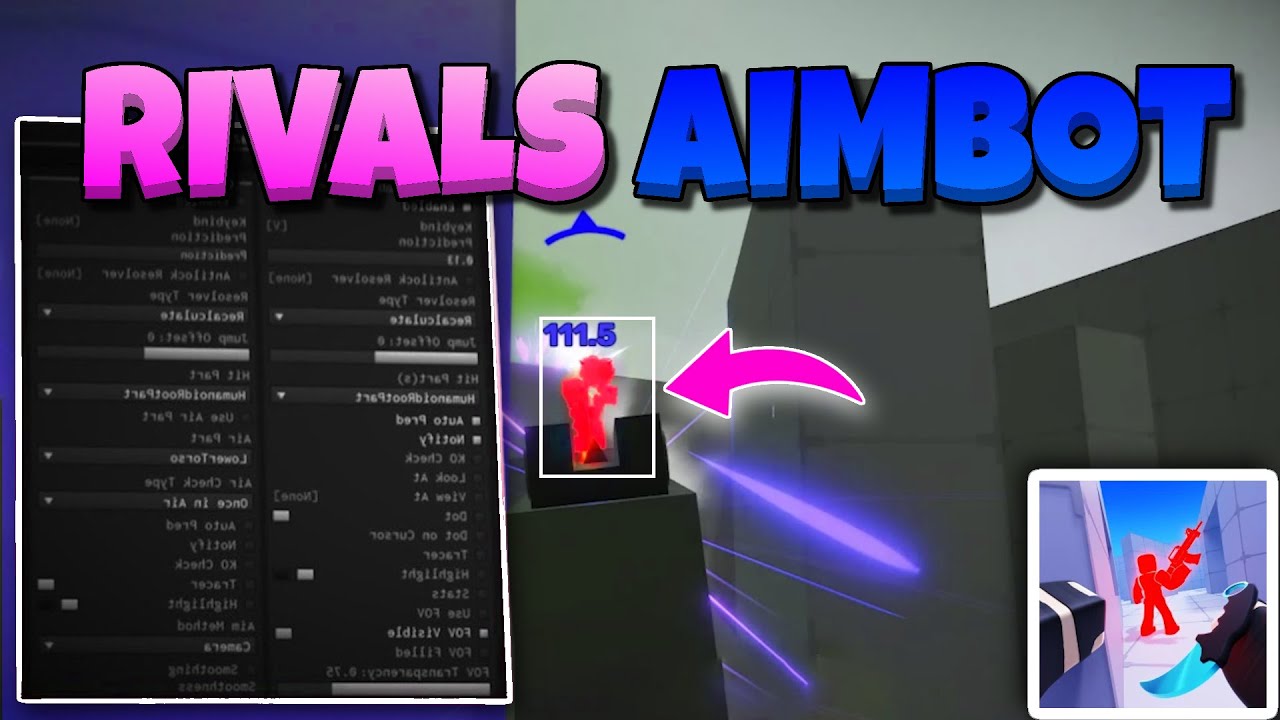 This RIVALS Script is INSANE with AIMBOT, SILENT AIM, SKIN CHANGER ...