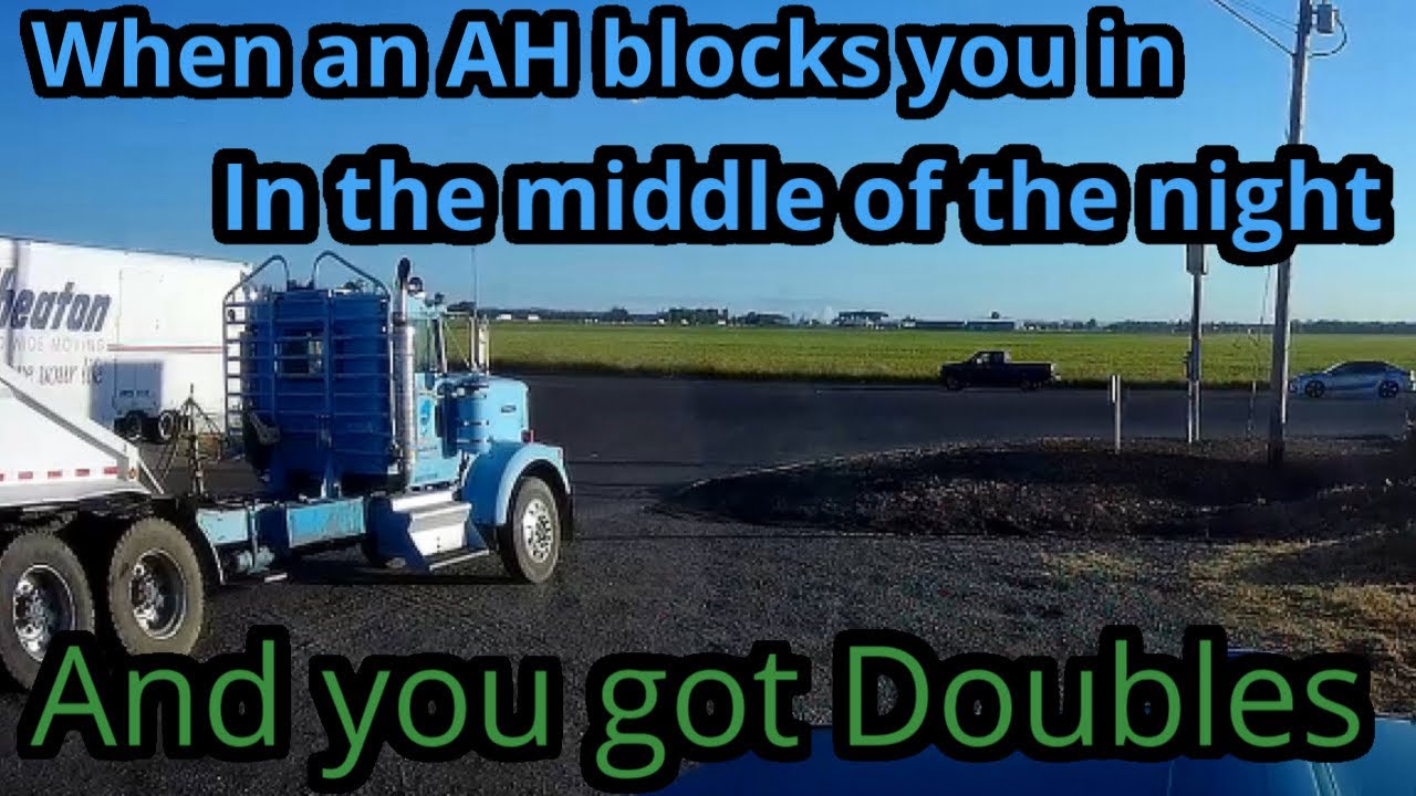 blocked in by… #fypシ #trucking #fun #fypシ゚viral - YouTube