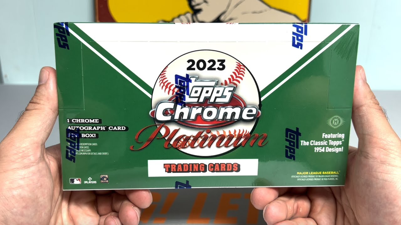 2023 Topps Chrome Platinum Hobby Box - Red Rookie /5 + Orange Rookie ...