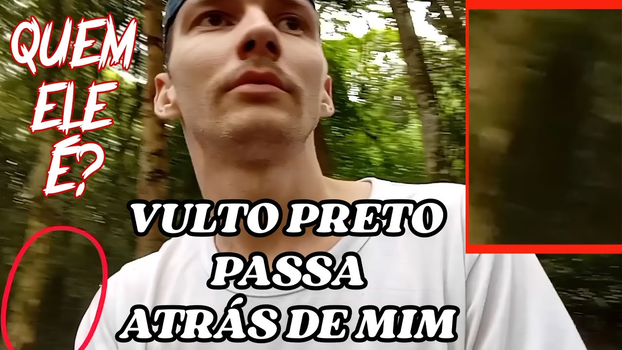 VULTO PRETO REAL FLAGRADO NA MARGEM DE UM RIO - YouTube