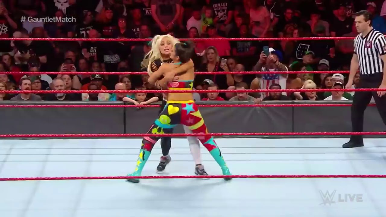 Bayley To Belly on Liv Morgan - YouTube