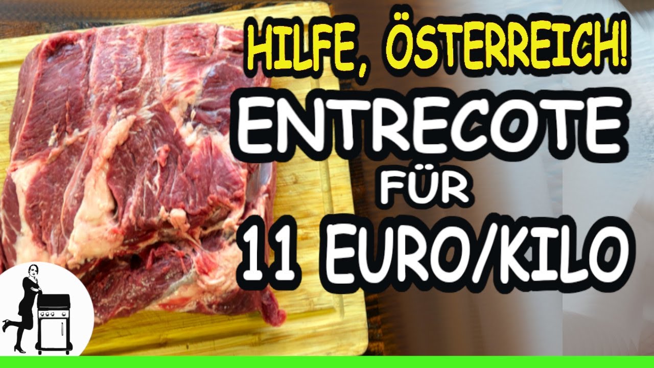 Entrecote Steak für 11 Euro pro Kilo? Billigfleisch Test! - YouTube