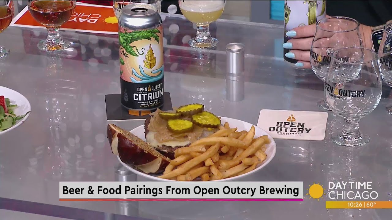 Beer & Food Pairings From Open Outcry Brewing - YouTube