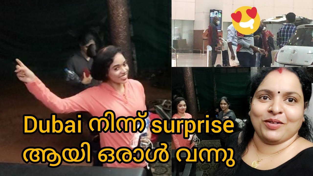 അങ്ങനെ പൊന്നുനെ ഒരു surprise ആയി Dubai നിന്ന് ഒരാൾ വന്നു | Ponnune oru ...