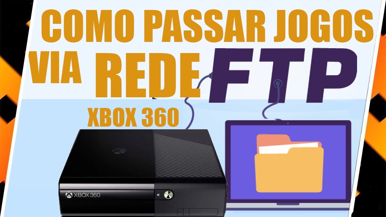 Como passar jogos para Xbox 360 RGH via rede - YouTube