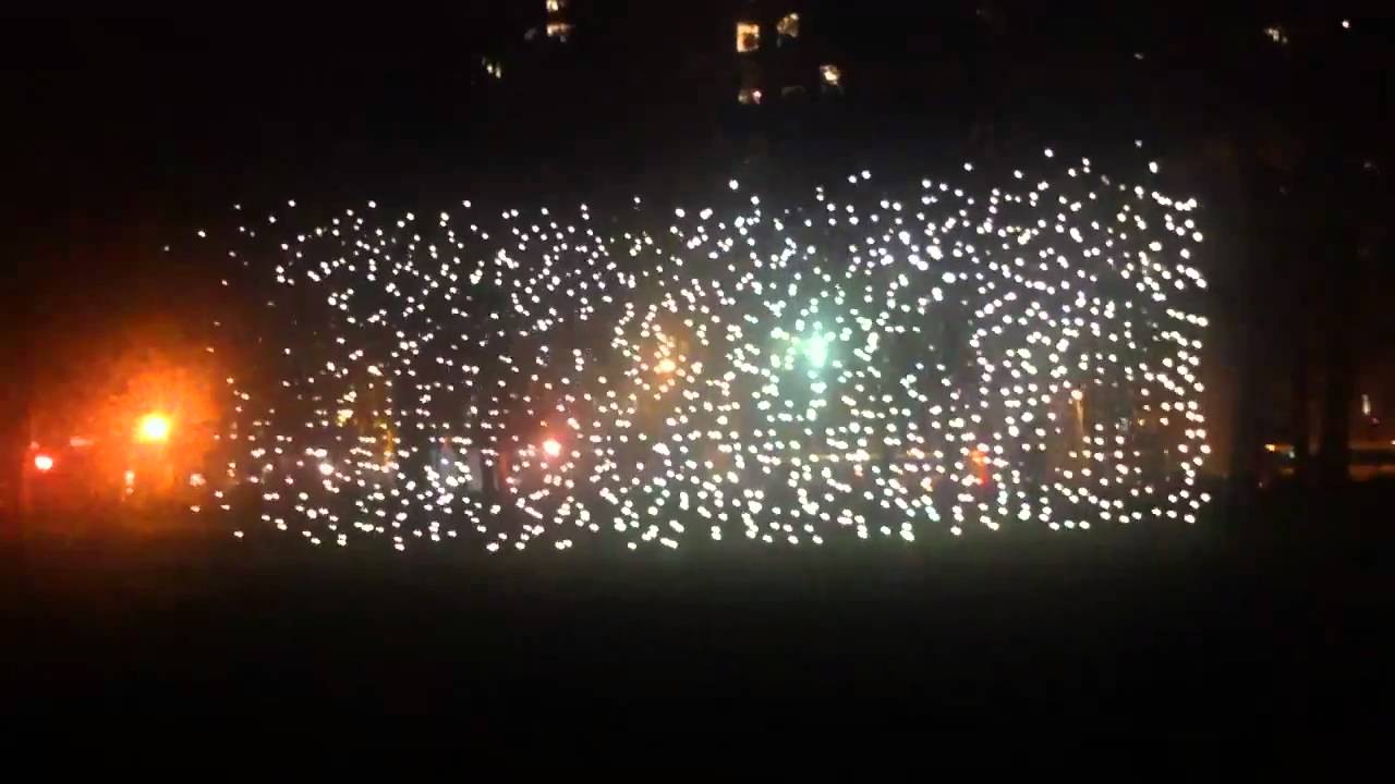 Scattered Light art in New York City's Madison Square Park - YouTube