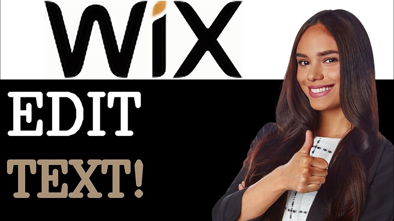 How To Edit Text In Wix (2025) - YouTube