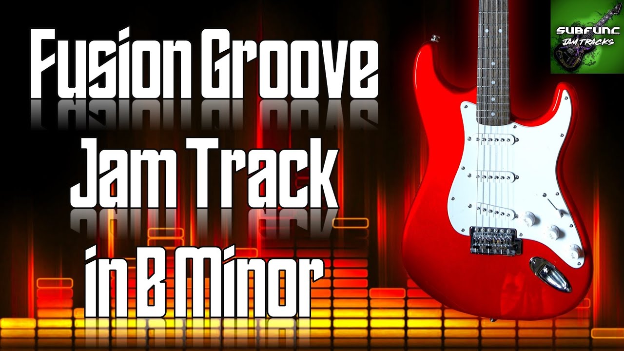 Fusion Groove Jam Track in B Minor 🎸 Guitar Backing Track - YouTube