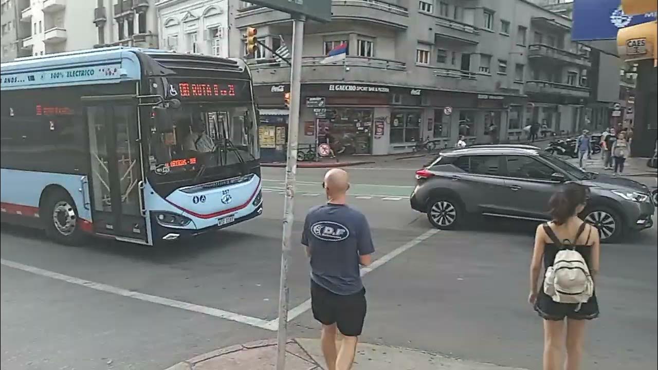 BYD K9 UD LF CUTCSA e buses stm mvd uy urbano eléctricos - YouTube