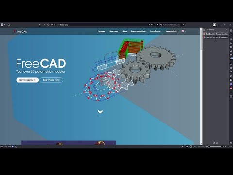 FreeCAD - Free 3D Design Software - YouTube