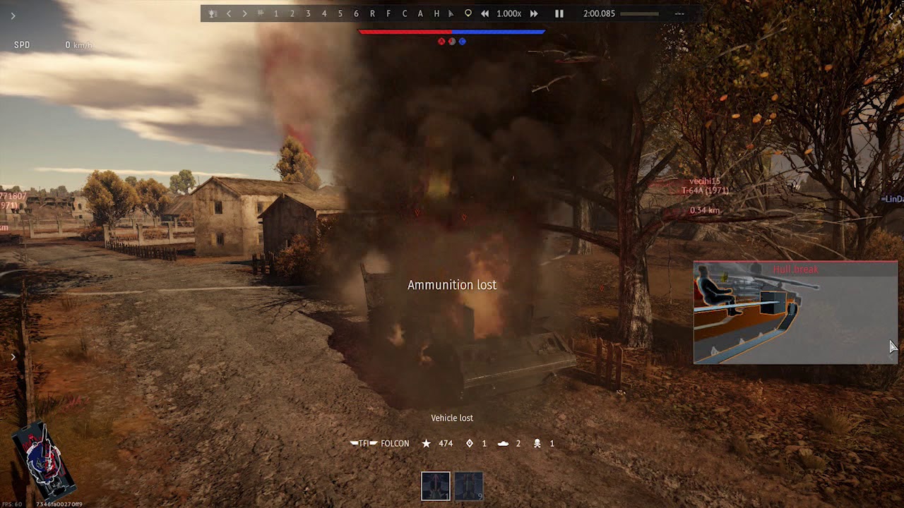 2 Tank destroyed with 1 HEAT round M551 - YouTube