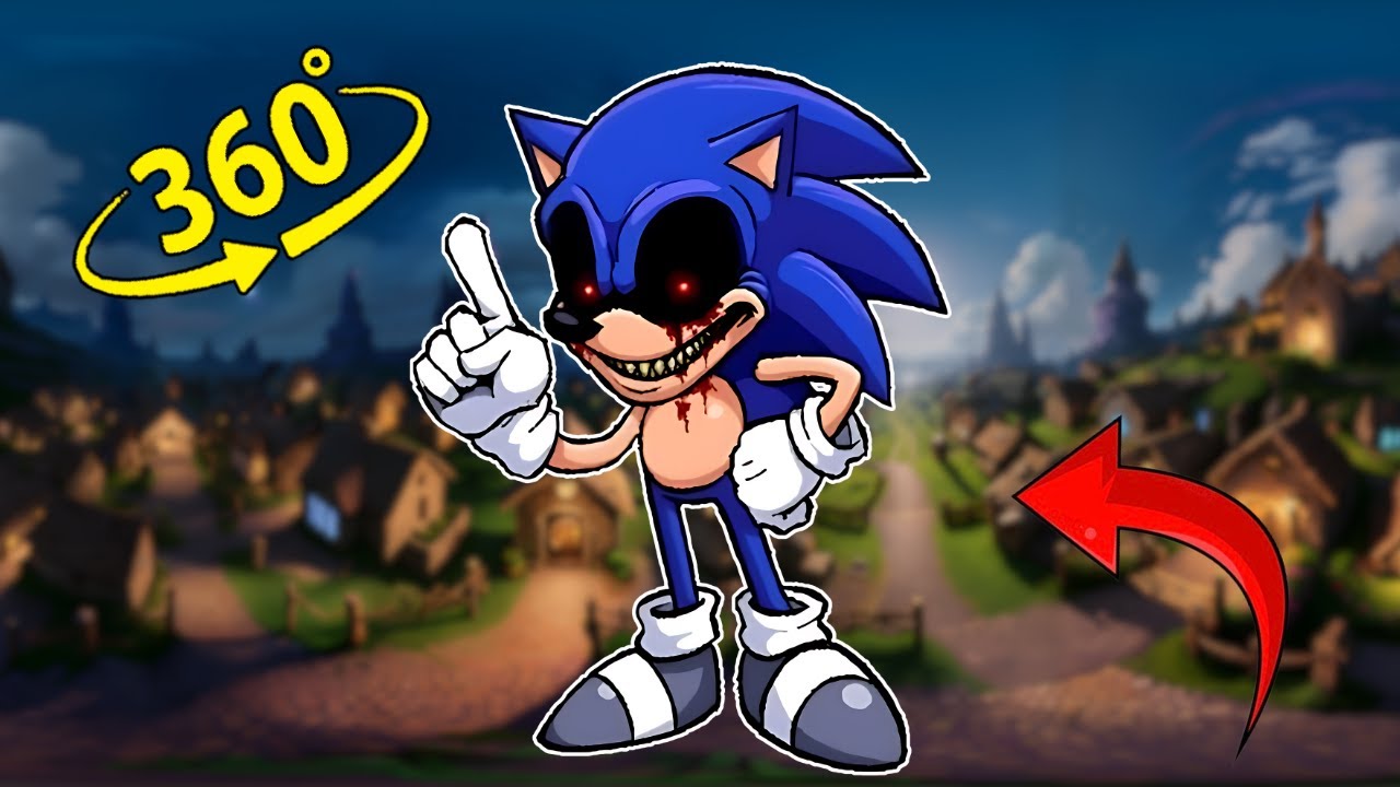 Sonic the hedgehog exe Finding Challenge| 4K | VR 360 Video - YouTube