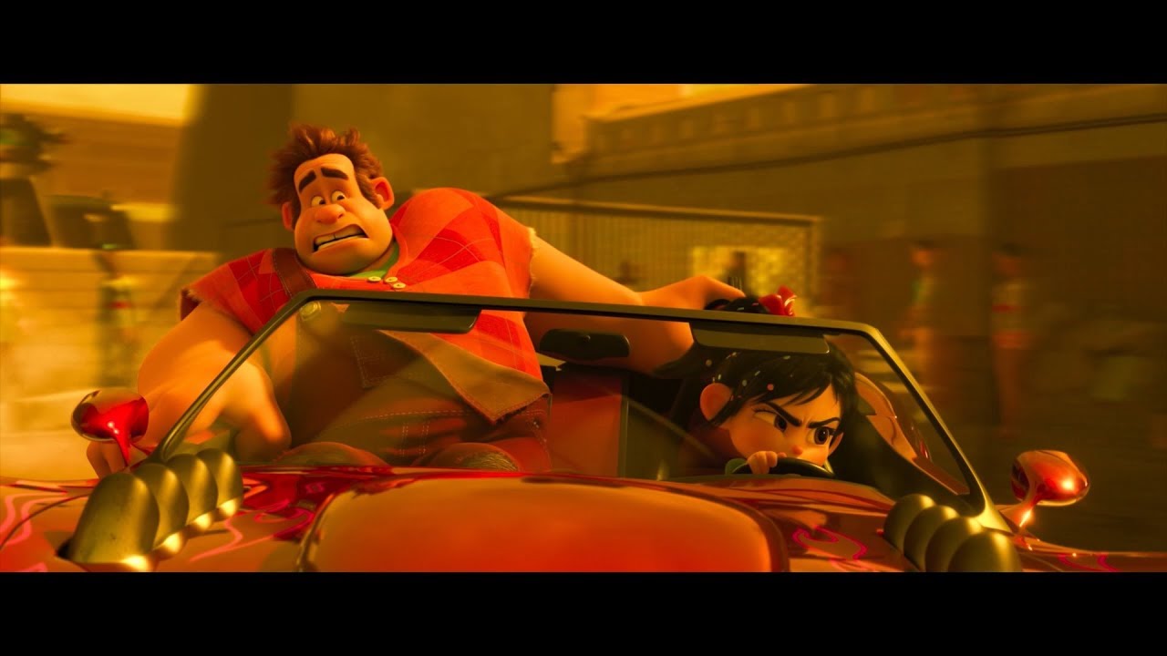 Ralph 2.0 " Vanellope vs Shank " Extrait VFQ - YouTube
