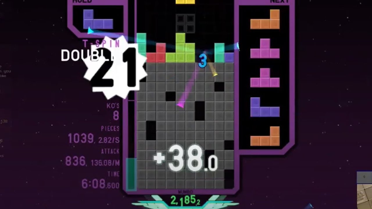 Climbing to the Top of the Zenith Tower (Tetris) - YouTube