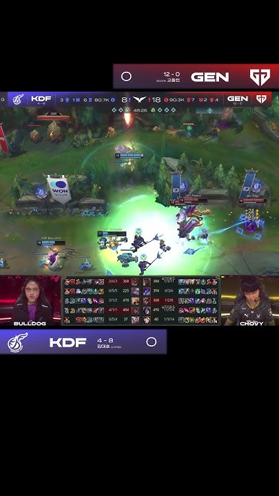 🔴LIVE ㅣ승기를 잡으면 놓을줄 모르는 젠지!!! 1세트 역전승!!!ㅣ 23 LCK Summer Split Week 7 l KDF vs GEN - YouTube