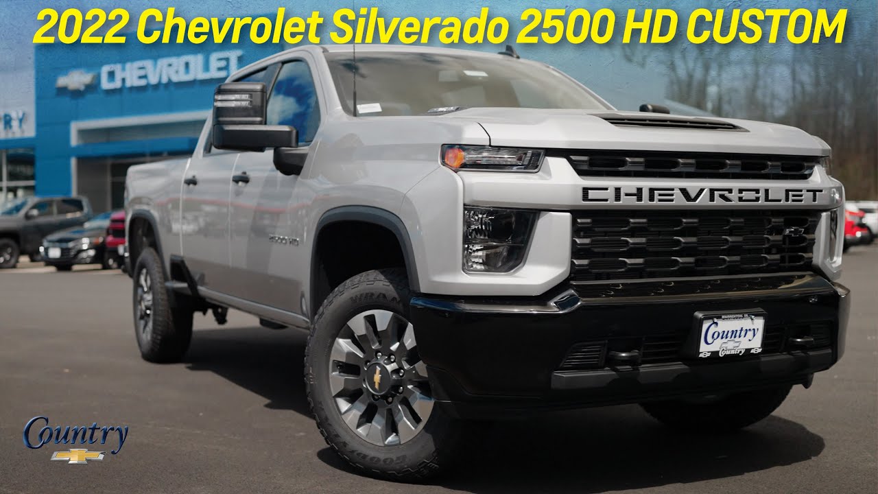 ** BRAND NEW ** 2022 Chevrolet Silverado 2500HD Custom DURAMAX Diesel ...