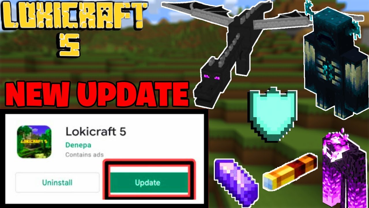 How to download lokicraft 5 new update 2022 crafting and building - YouTube