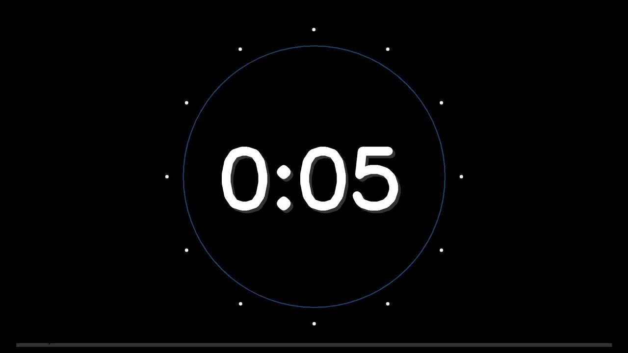 5 Second Timer - YouTube