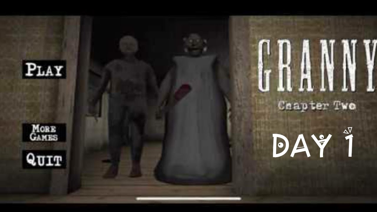 PLAYING GRANNY 2 WITH JEFF THE SPIDER| FULL HORROR | PART ONE| CAPTAIN ...