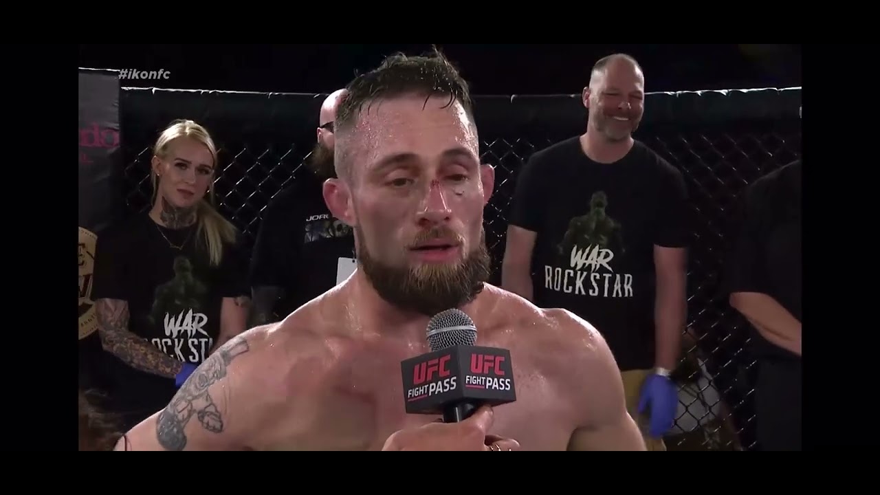 Keith Richardson dedicates his MMA win to the Marines from 3/8 lost in ...