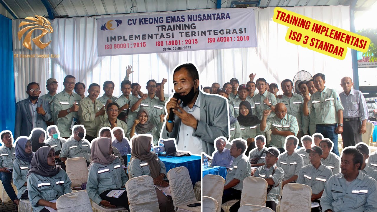 TRAINING IMPLEMENTASI ISO 3 STANDAR Bersama CV Keong Emas Nusantara ...