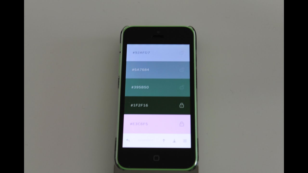 Coolors App Review Tip and Why I Bought This App - YouTube