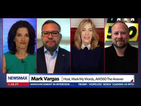 IR's Mark Vargas joins Newsmax to discuss President Trump's visit to ...