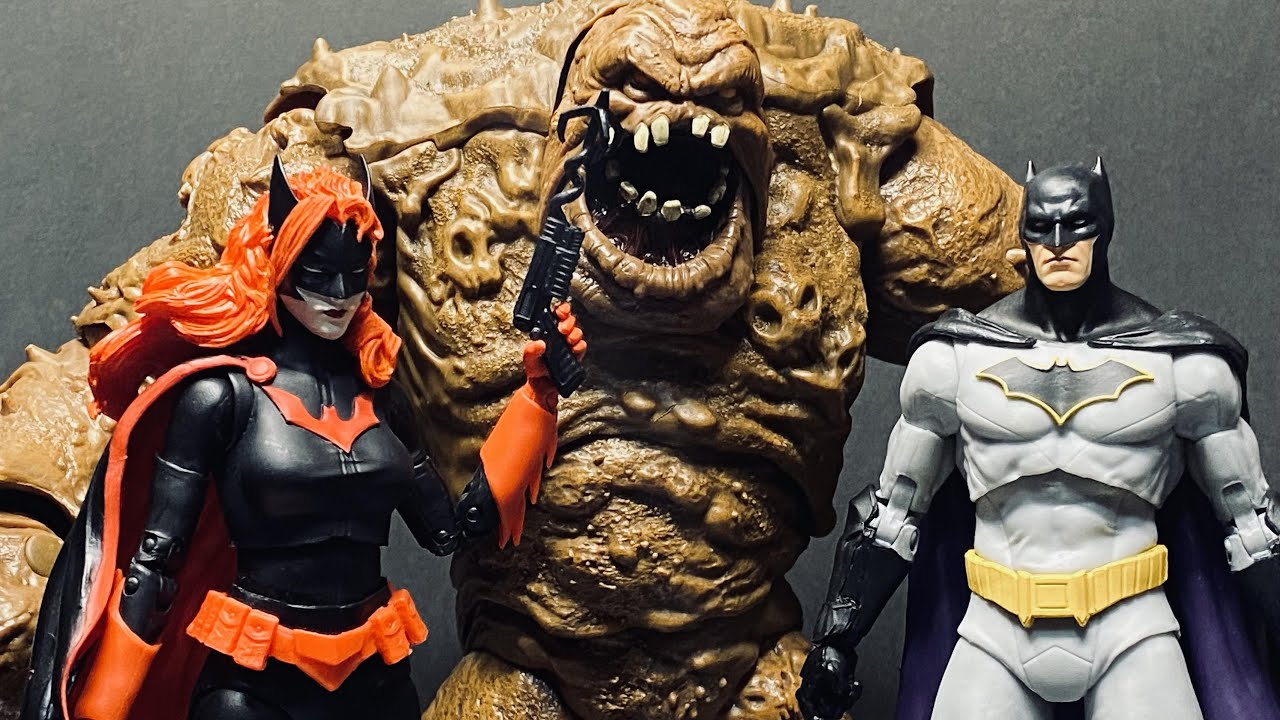 FULL REVIEW CLAYFACE, BATMAN & BATWOMAN DC REBIRTH MCFARLANE DC ...