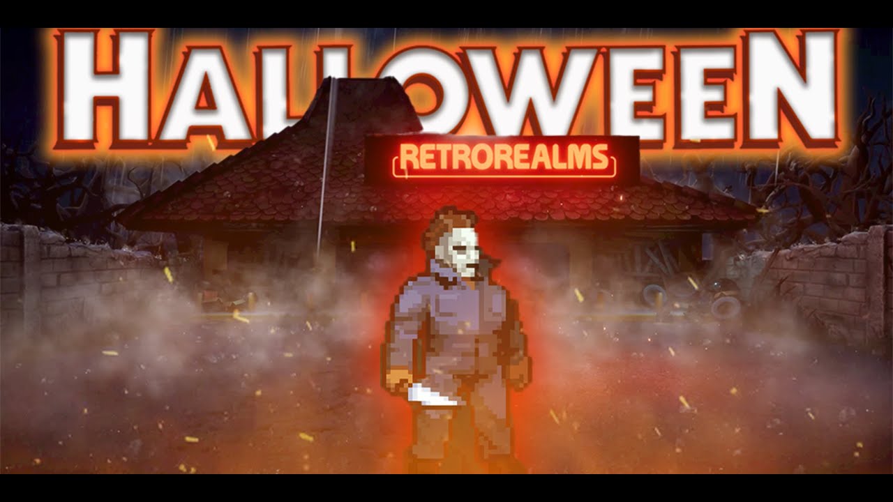 A Real Michael Myers Video Game!! | Retrorealms: Halloween | Gameplay ...