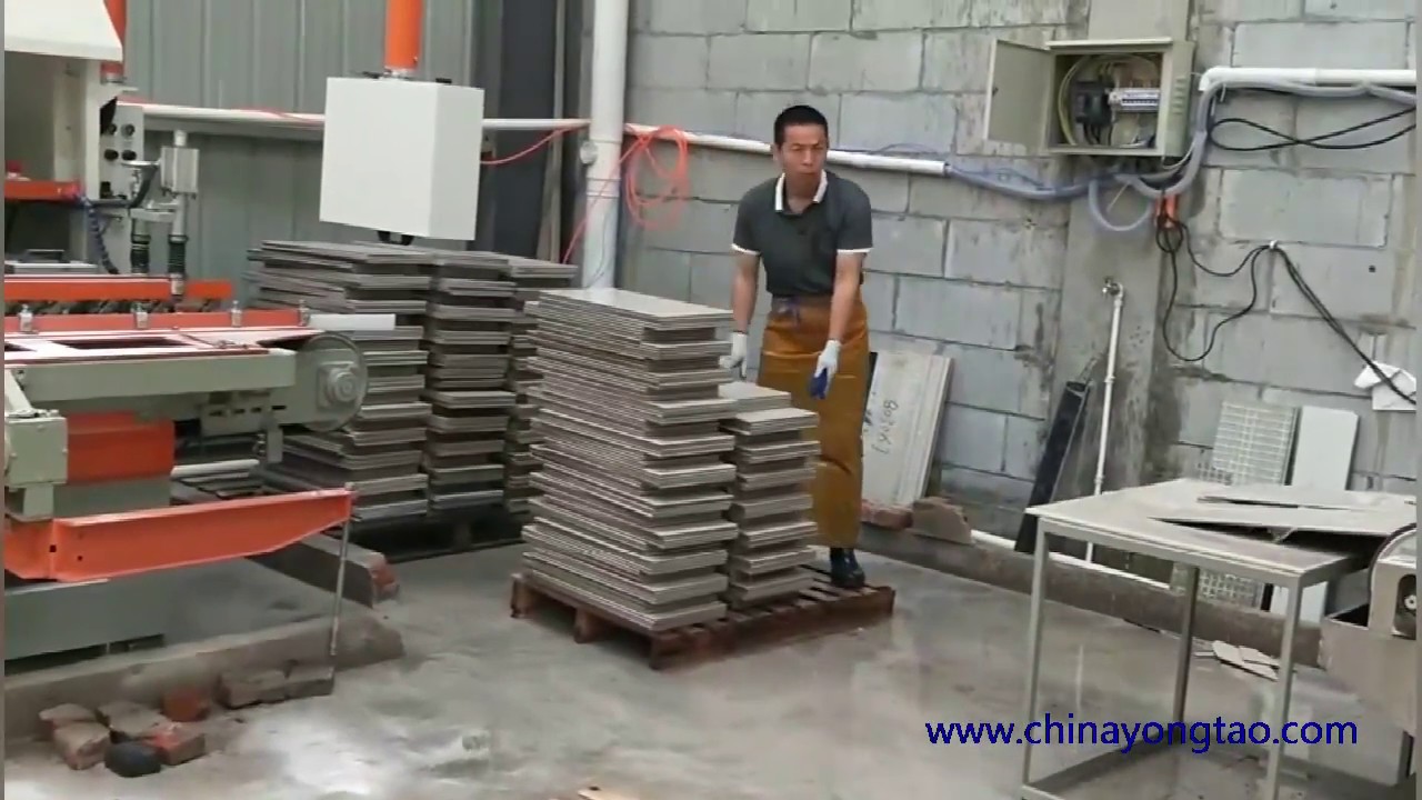 Two Blade Cnc Ceramic Cutting Machine - YouTube