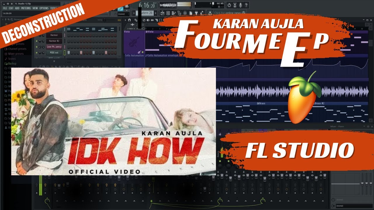 IDK How x Karan Aujla | FL Studio Deconstruction video | Music ...