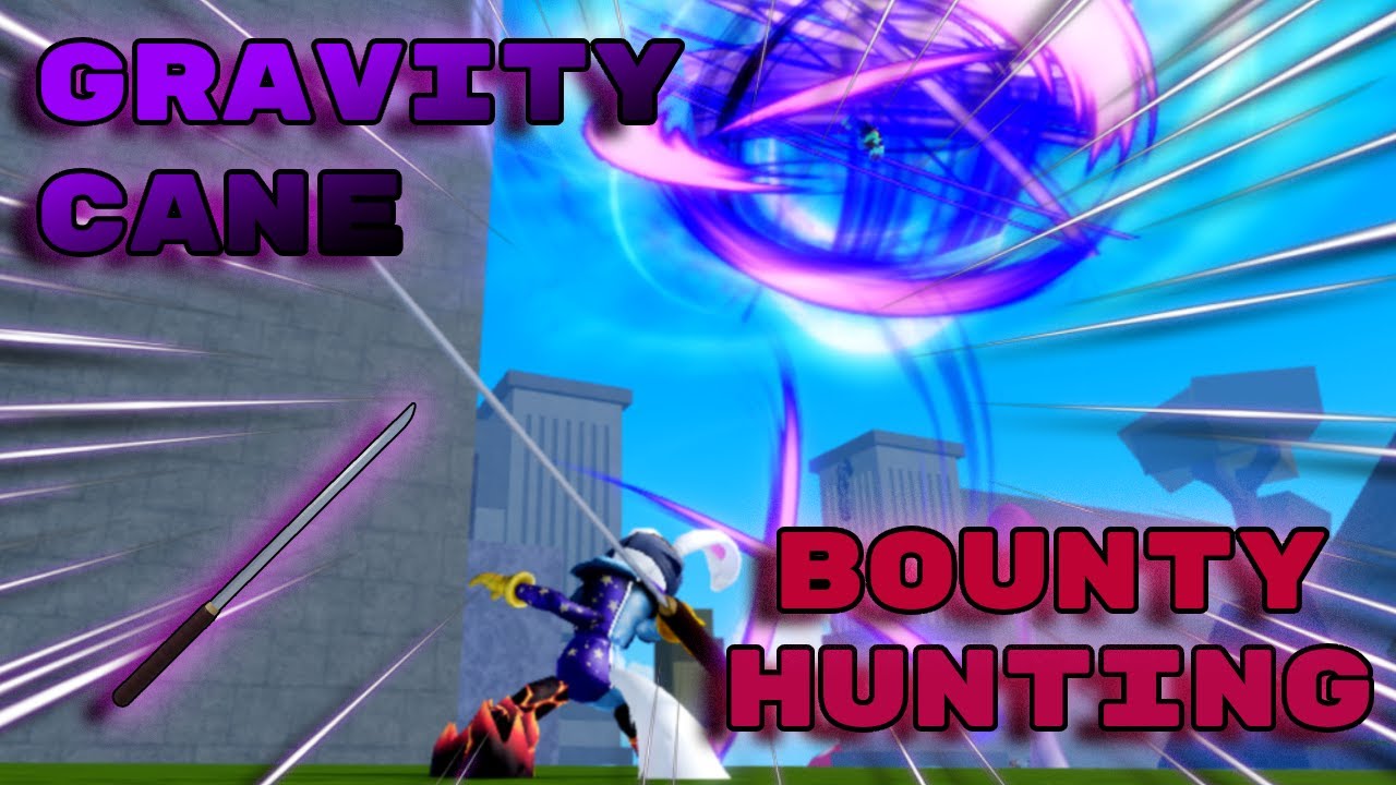 『Gravity Cane + God Human』Bounty Hunting | Blox Fruits - YouTube