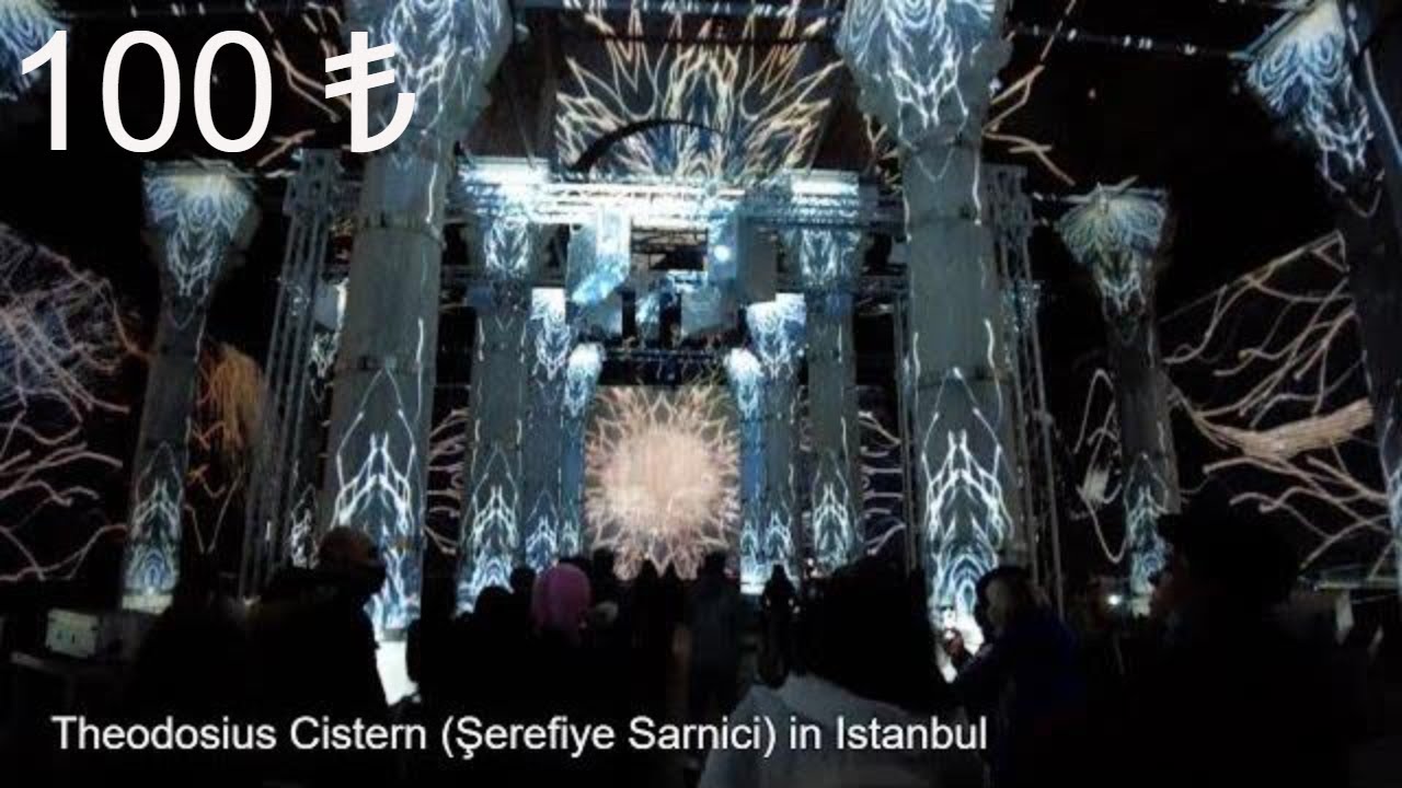 Amazing 100 ₺ light show in Istanbul, Turkey - YouTube