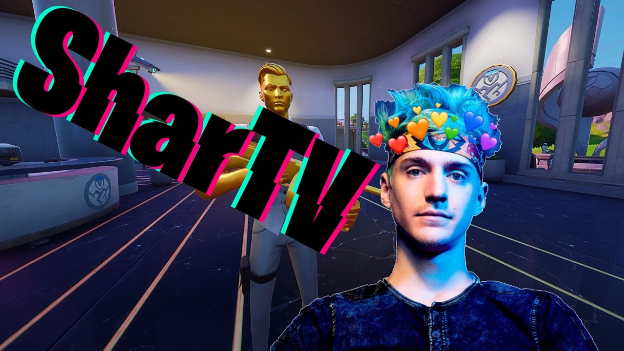 Playing FORTNITE with my friend NINJA - YouTube