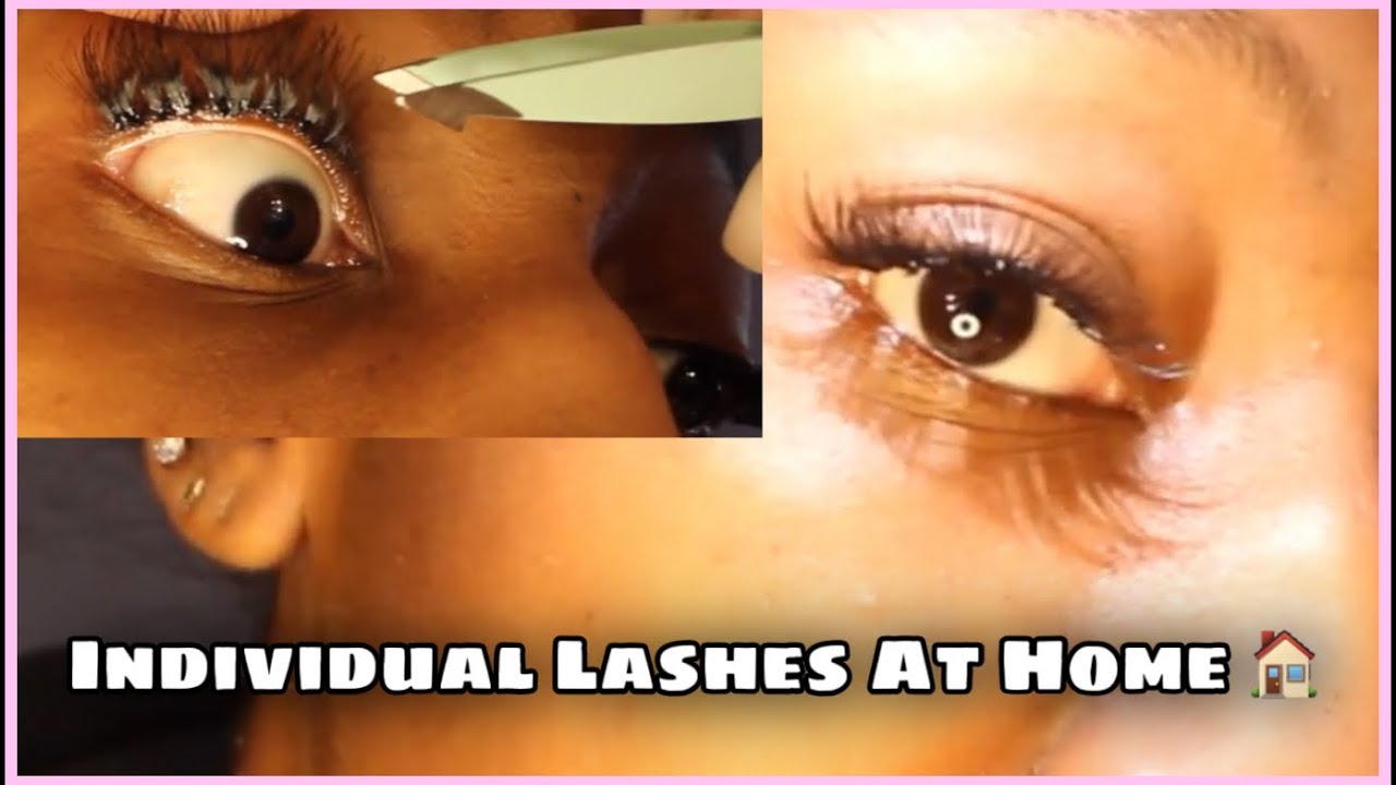 Individual Lash Tutorial|Up Close EASY|Single Lashes - YouTube