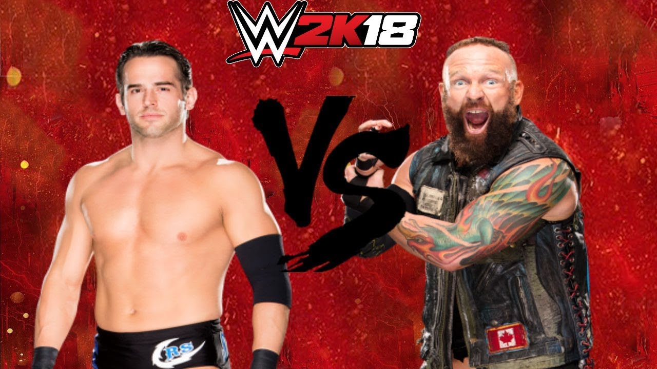 WWE 2K18 Roderick Strong vs Eric Young - YouTube