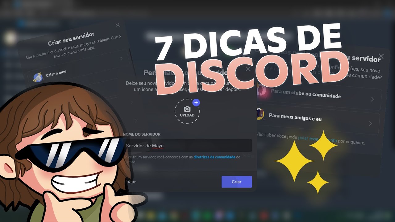 7 Dicas Para Criar um Servidor do Discord em 2024 ️ - YouTube
