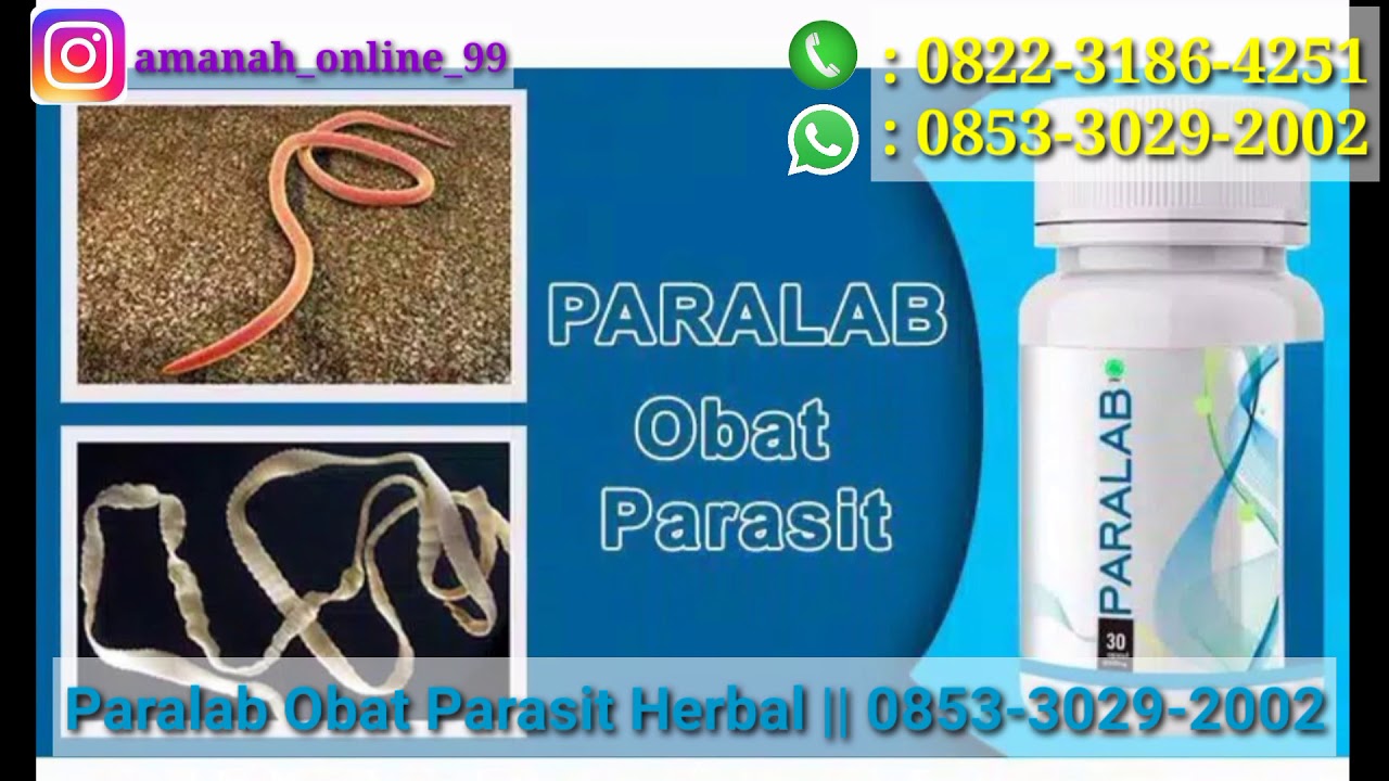 PARALAB OBAT PARASIT HERBAL || Jual PARALAB Obat parasit Asli original ...