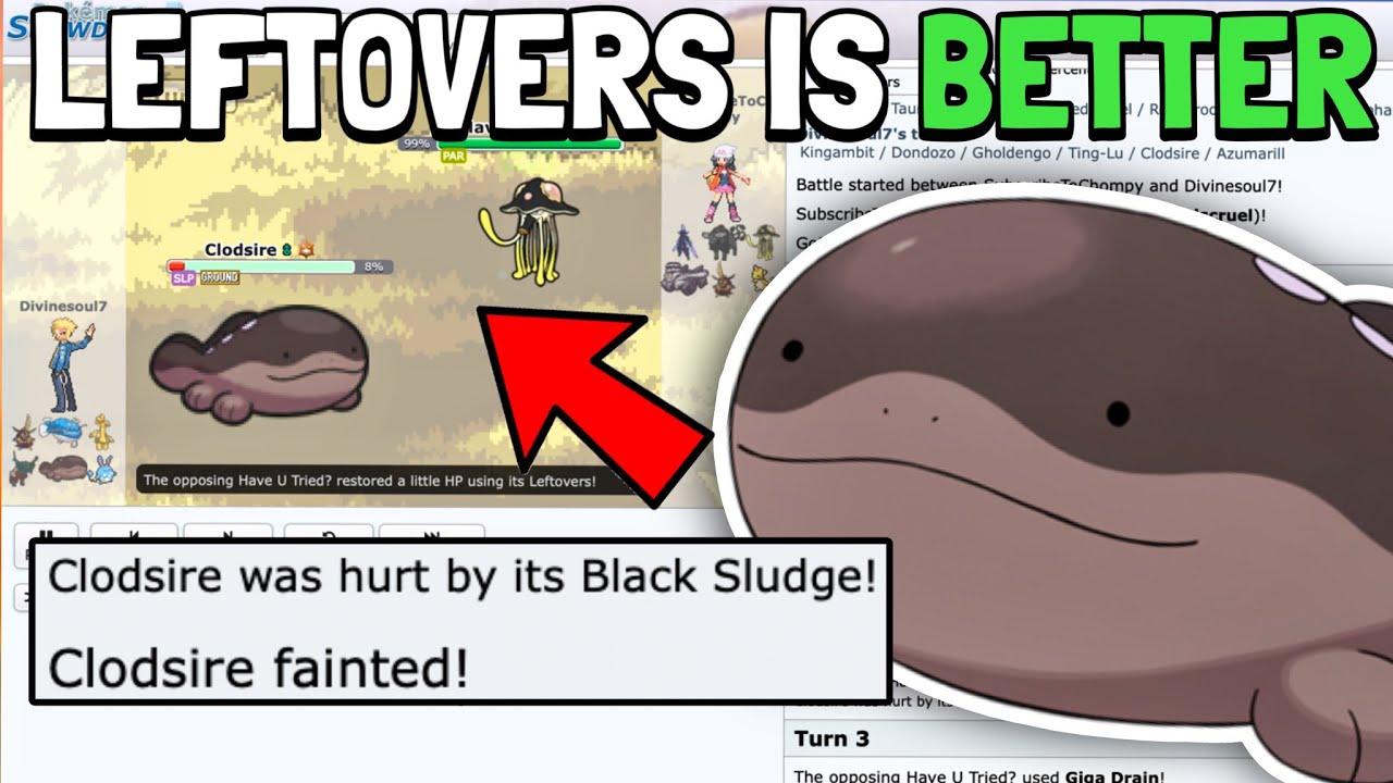 Why Poison Type Pokemon DON'T USE Black Sludge in Gen 9 - YouTube