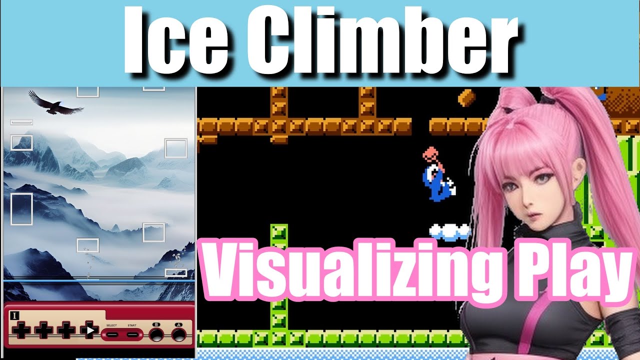Operation is Visualized Ice Climber (Retro Game, Famicom, NES) - YouTube