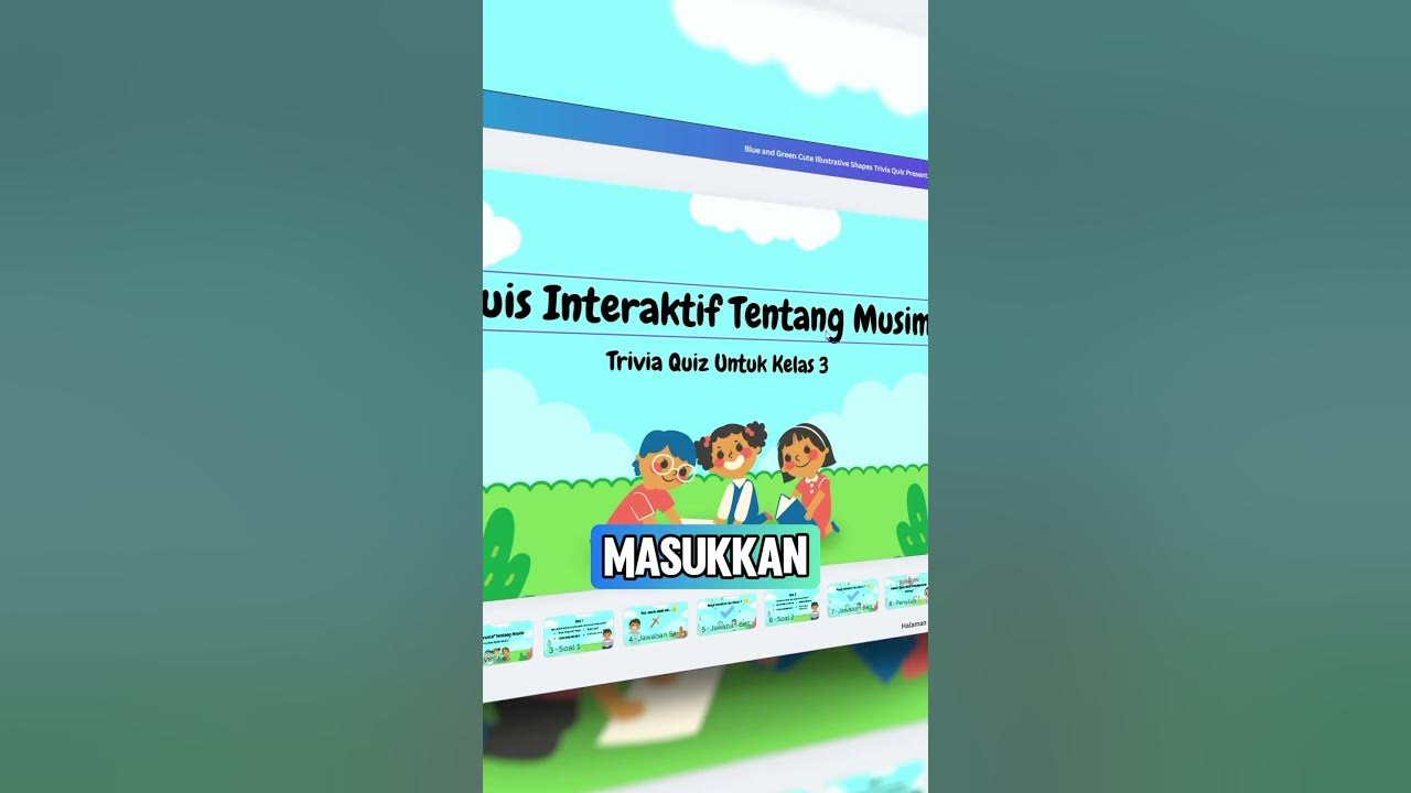 Tutorial membuat Kuis Interaktif menggunakan Canva !! - YouTube
