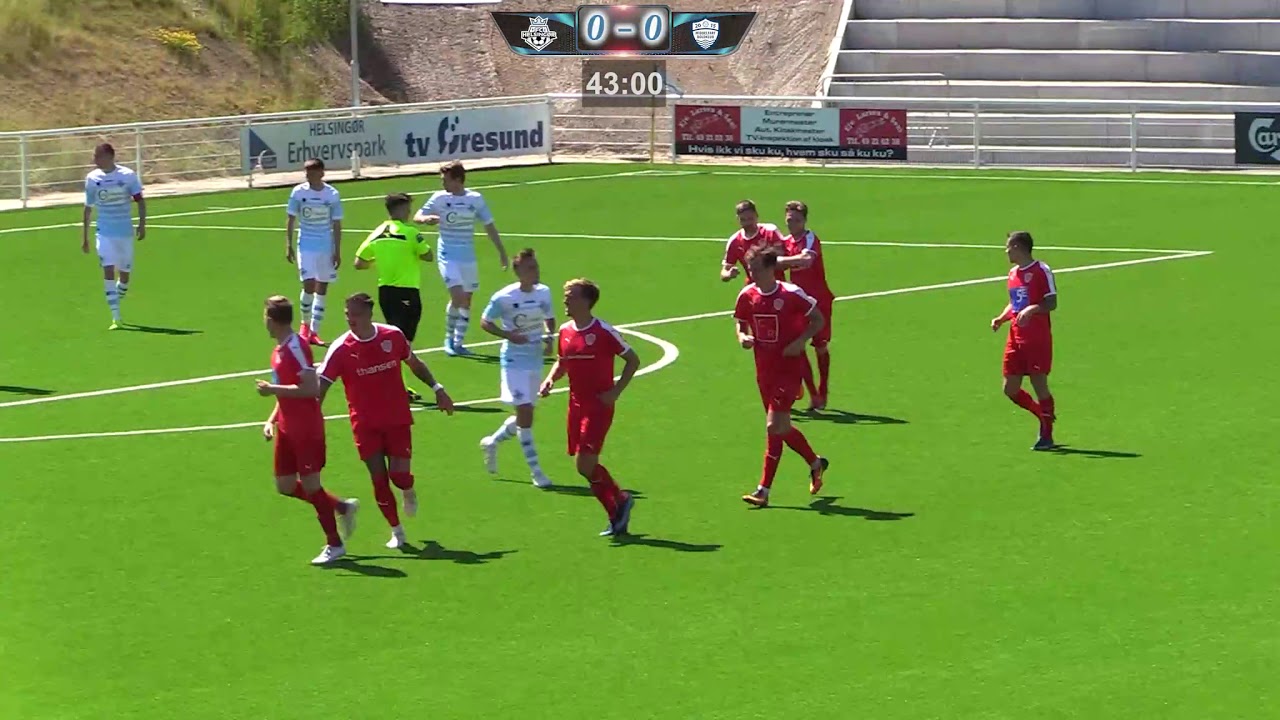 Highlights Fc Helsingør vs Middelfart Boldklub - YouTube