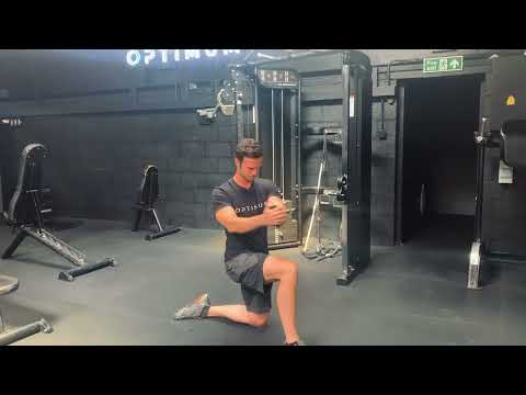 Half kneeling cable woodchop - YouTube