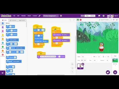 Make Walking Animation Through PictoBlox ll Getting Started With The ...