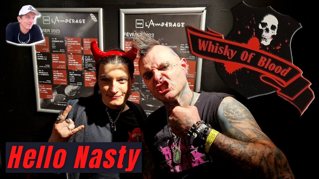 Whisky Of Blood - Hello Nasty - L'AMPERAGE 28/01/2023 - YouTube